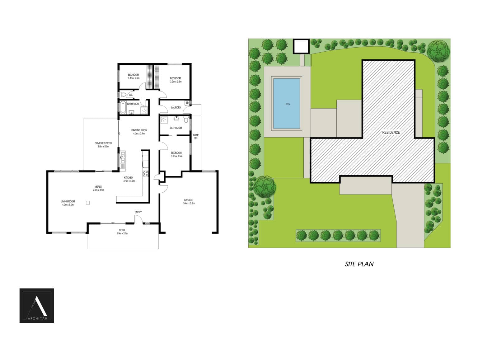 2D Blueprint – Architak Studio